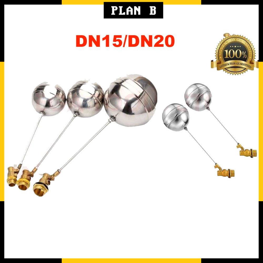 DN15/DN20 Brass Float Ball Valve Brass Automatic Floating Valve Heavy ...