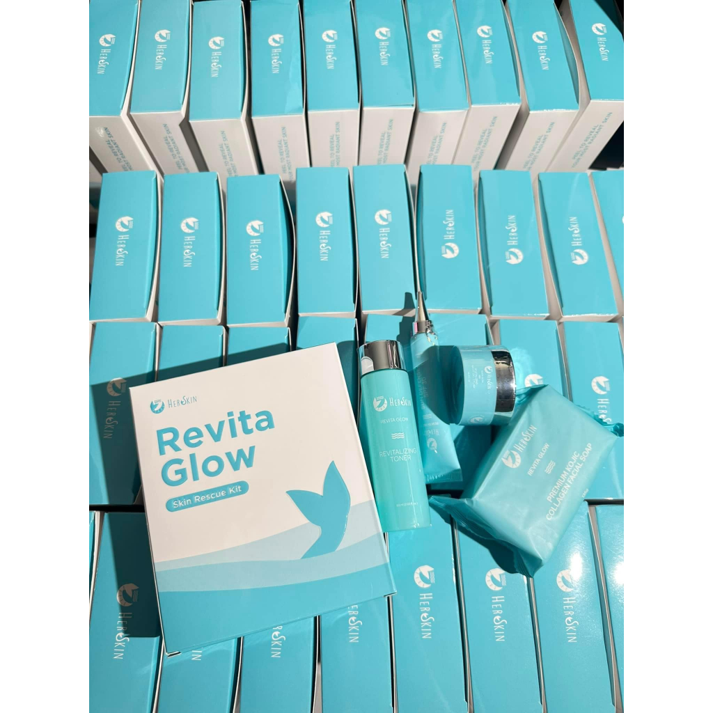 HerSkin RevitaGlow Skin Rescue Kit Her Skin Revita-glow NEW PACKAGING ...