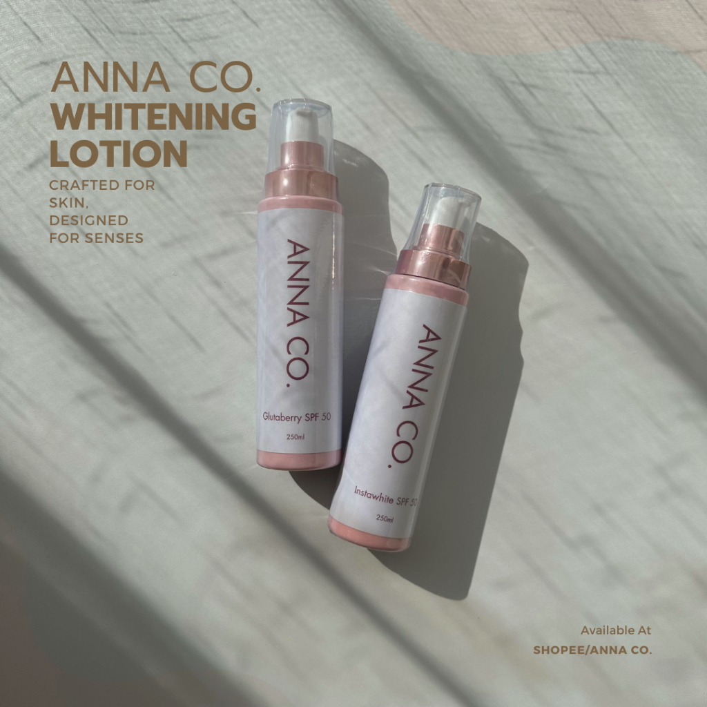 ANNA CO. INSTAWHITE GLUTABERRY Sunscreen Lotion | Shopee Philippines