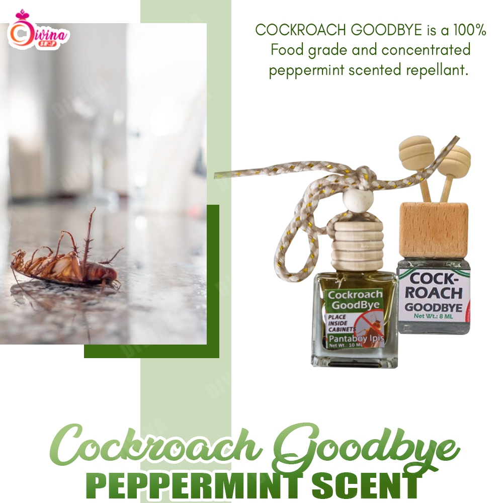 Cockroach Goodbye Repellant ( PANTABOY IPIS ) 8ml Place inside the Room ...
