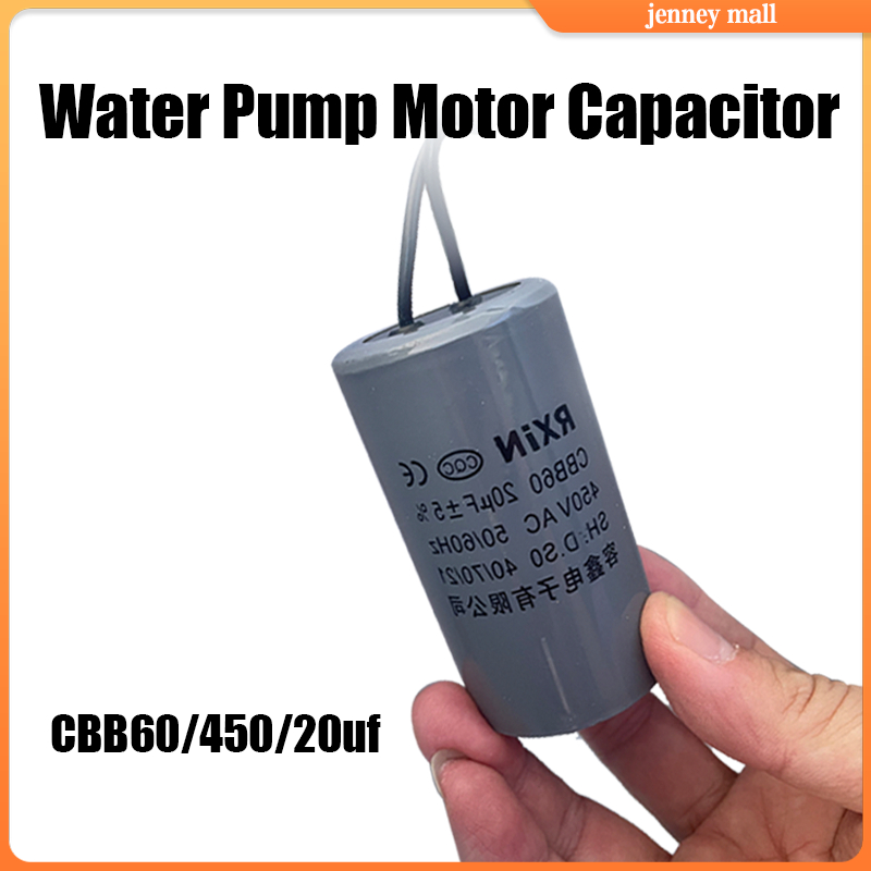 Cbb60 20uf 450v Water Pump Motor Capacitor Water Pump Motor Capacitor Water Pump | Shopee ...