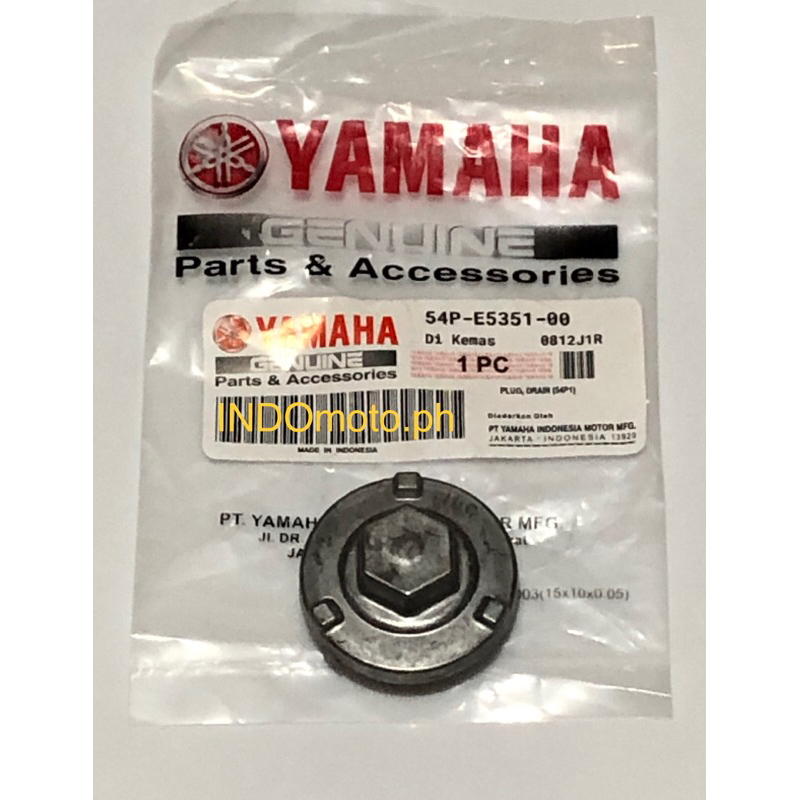 (54P-E5351-00) YAMAHA PLUG DRAIN, MIO i 125/ 125s, AEROX | Shopee Philippines