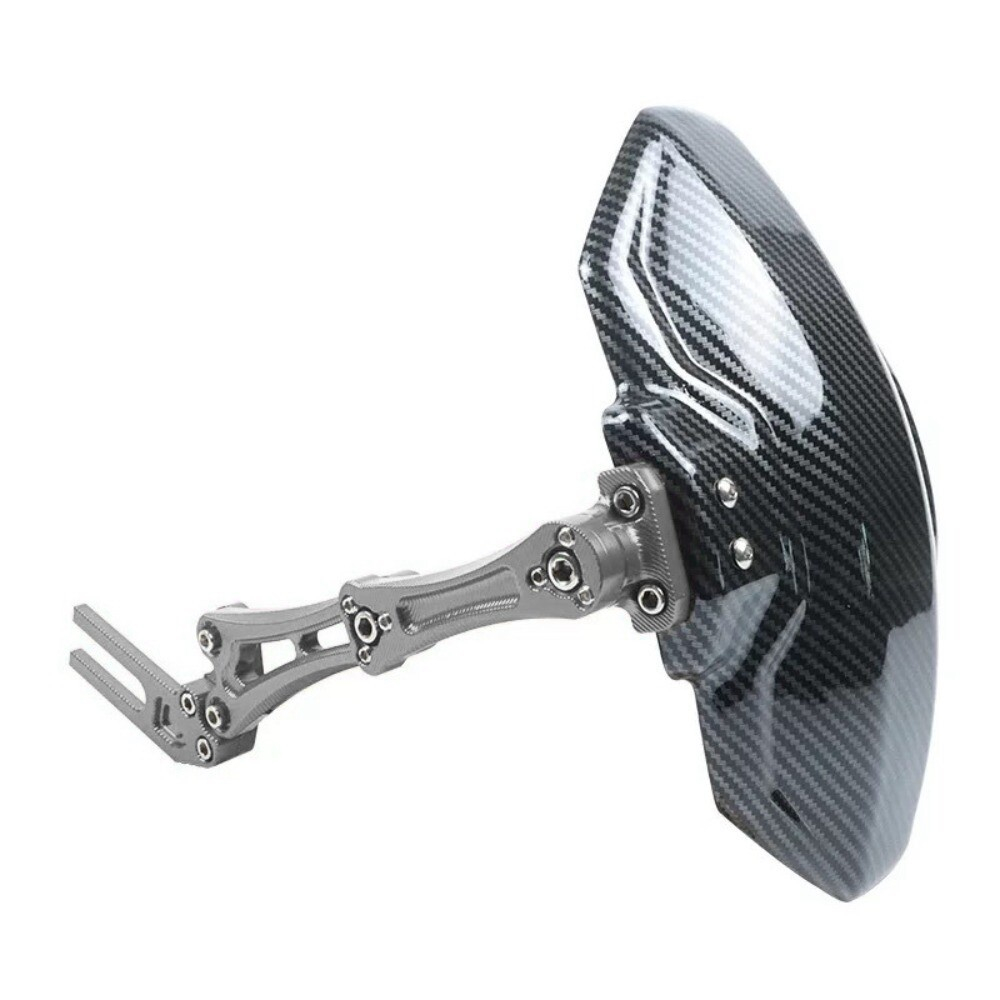 Universal Motorcycle Mudguard Rear Fender Extender Mudflap Mud Splash ...