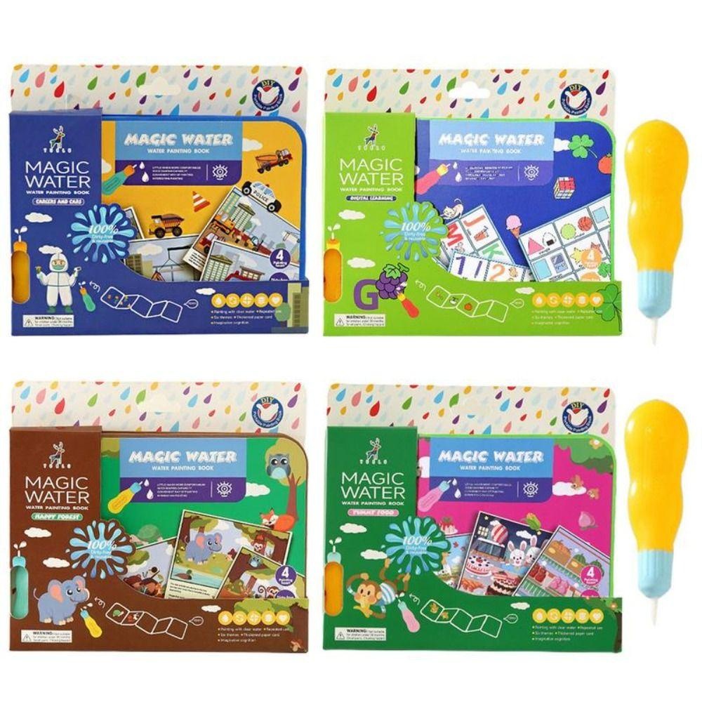 magical water painting book coloring toyst, Graffiti Water Picture Book ...
