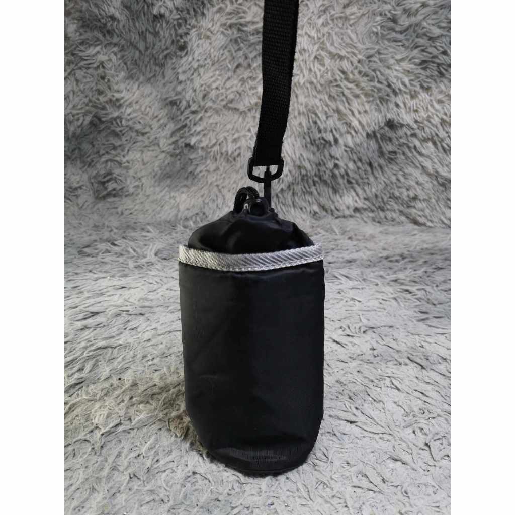 Black Drawstring Bottle Holder. | Shopee Philippines