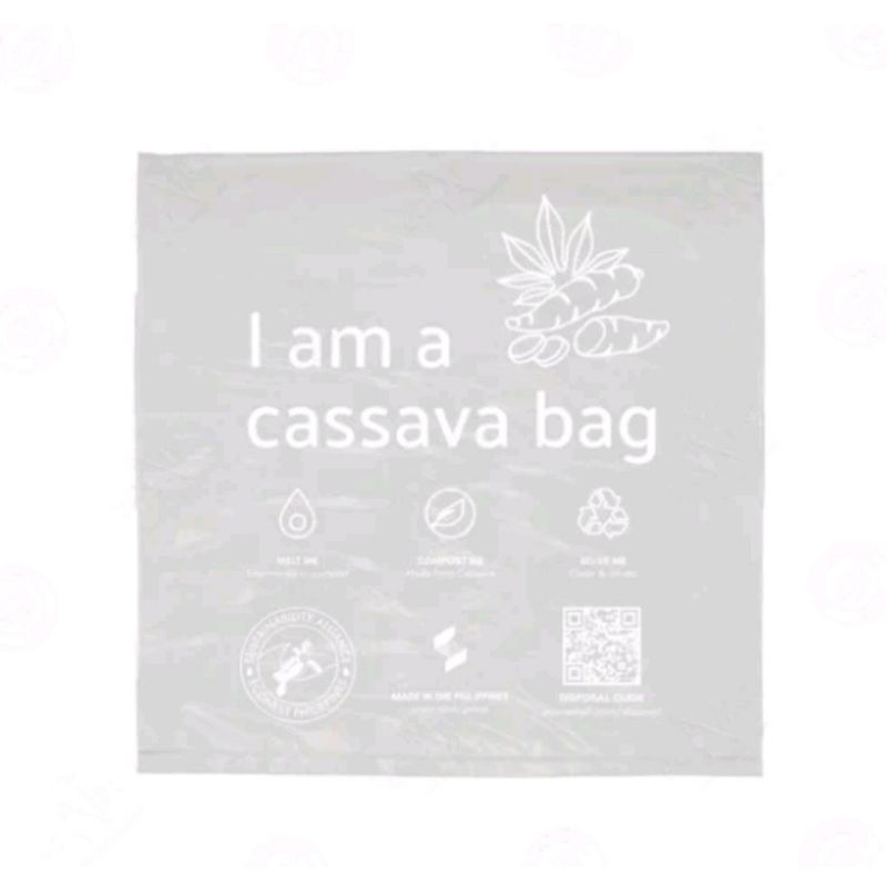 Cassava Bag Multi-Use "I AM CASSAVA BAG" Print Mini (packed by 100's ...