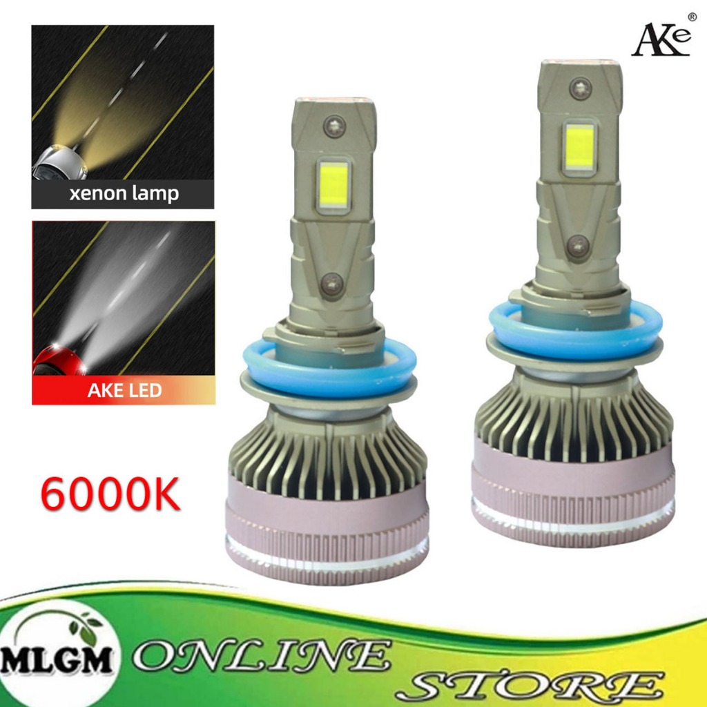 AKe K13 2pcs Car LED Headlights 100W 10000LM 6000K Auto Led Lightning ...