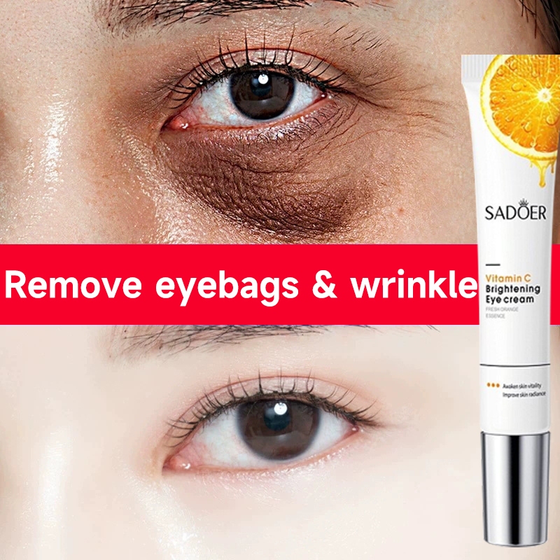 YANJIAYI Vitamin C Anti Wrinkle Anti Aging Eye Cream,Reduce Puffiness ...