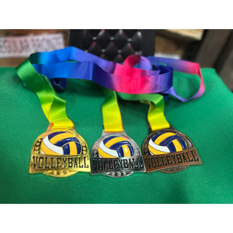 Volleyball Medal - Special Colored Lace | Shopee Philippines