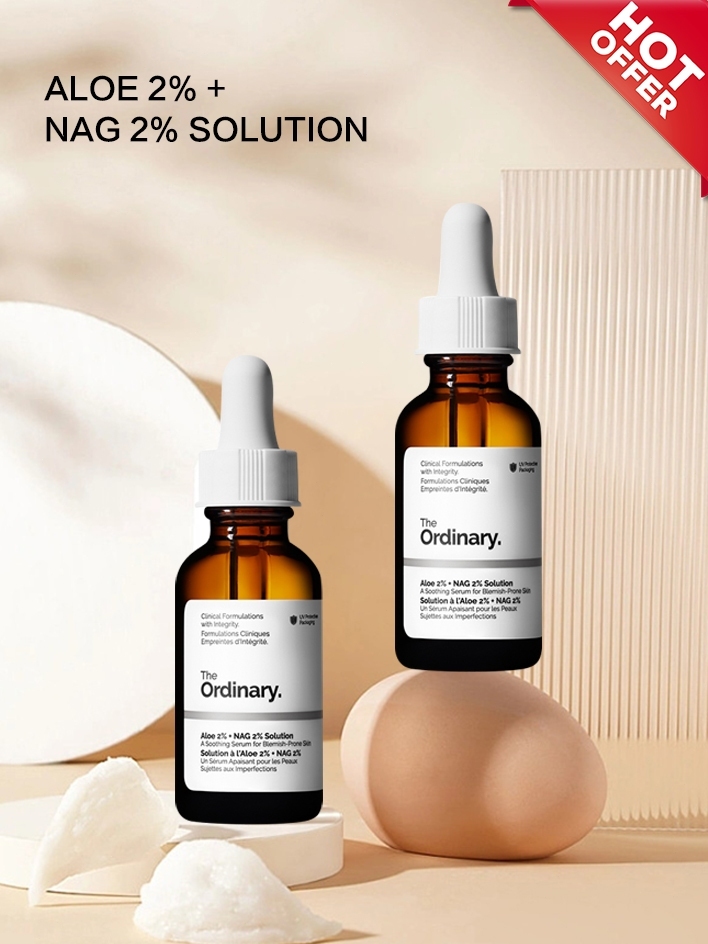 The Ordinary Aloe 2% + NAG 2% Solution 30ml | Shopee Philippines