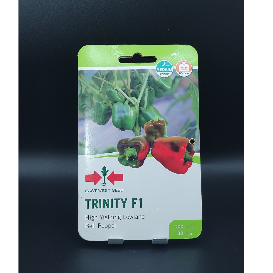 EAST-WEST SEED TRINITY F1 HYBRID BELL PEPPER SEEDS POUCH (100 SEEDS ...