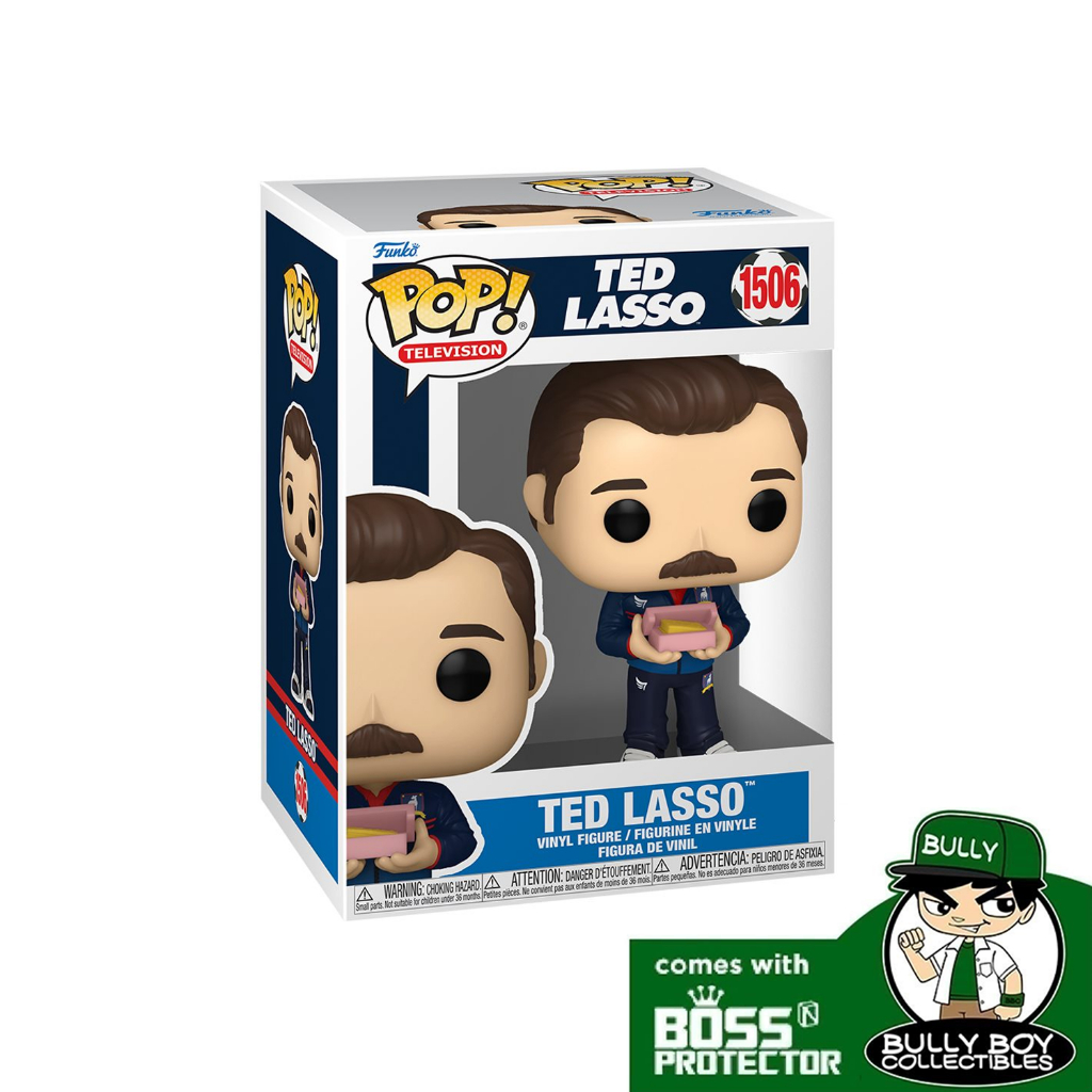 Funko POP! Television: Ted Lasso - Ted Lasso with Biscuits 1506 With ...