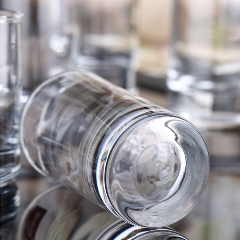 LG ES1007 DELISOGA straight cup transparent glass cup tea cup short cup ...