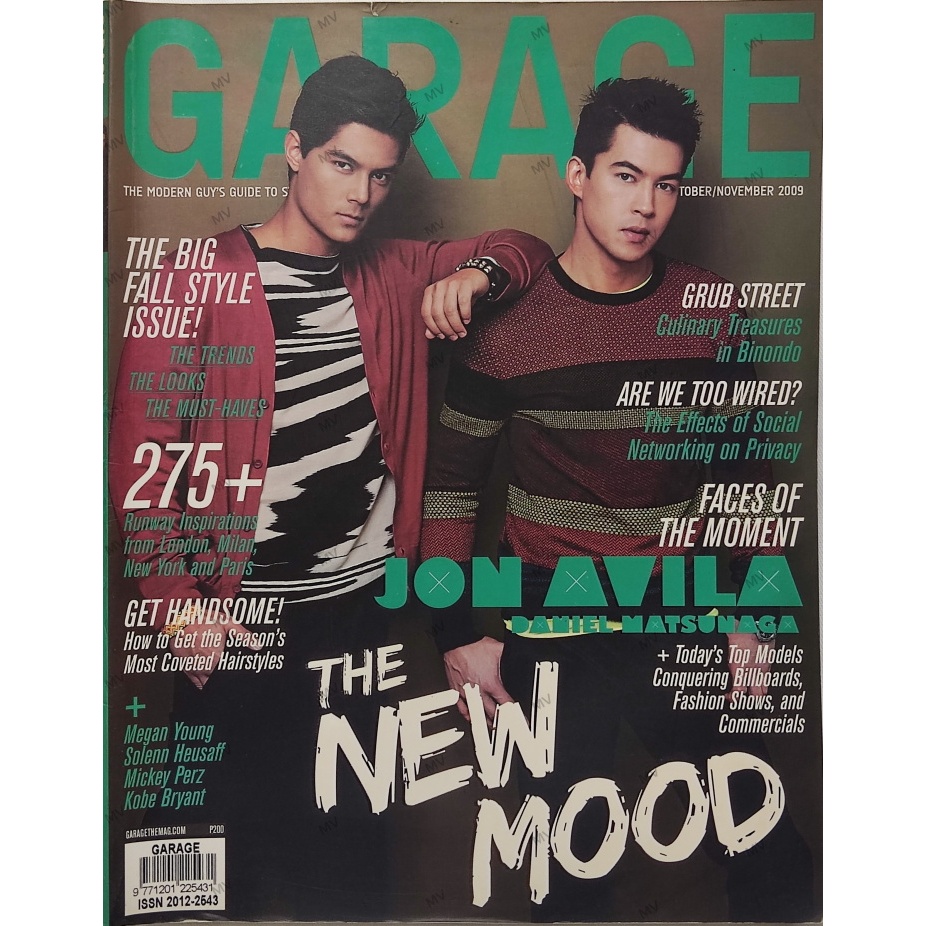 Garage Magazine The Modern Guy's Guide to Style Jon Avila & Daniel ...