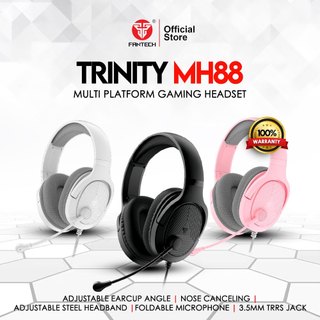 Fantech TRINITY MH88 Adjustable Headband Gaming Headset Multi Platform ...