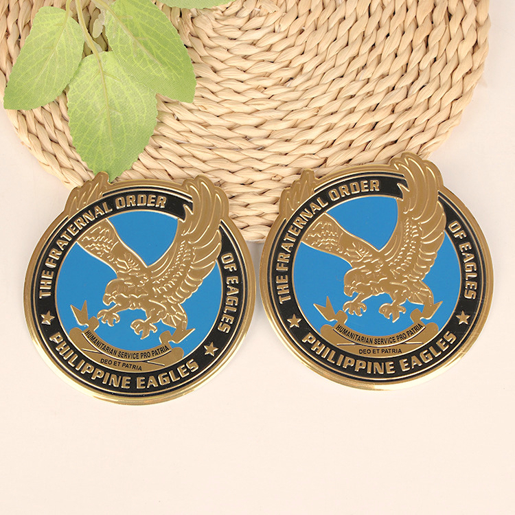 Aluminum 3.5"/2” Super Bendable Philippine Eagles Emblem(TFOE-PE Emblem ...
