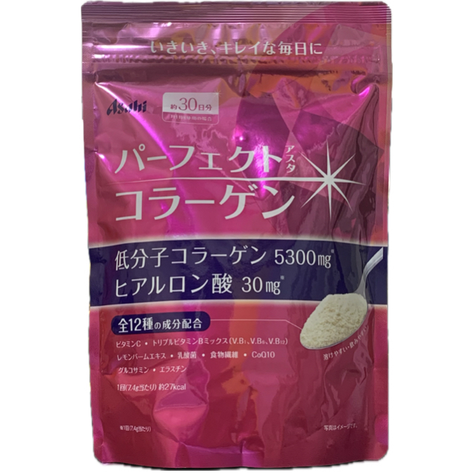 ASAHI PERFECT COLLAGEN with COLLAGEN 5300mg and HYALURONIC ACID 30mg # ...