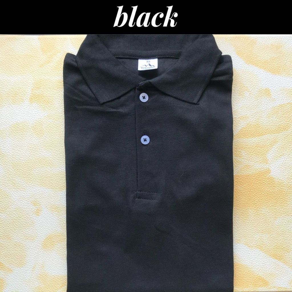SOFTEX Polo Shirt - Black Shirt, White Shirt, Honeycomb, Adult Unisex ...