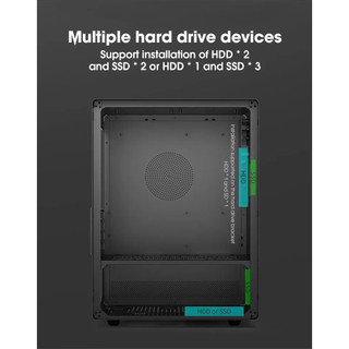 INPLAY META A500 MICRO ATX PC CASE | Shopee Philippines
