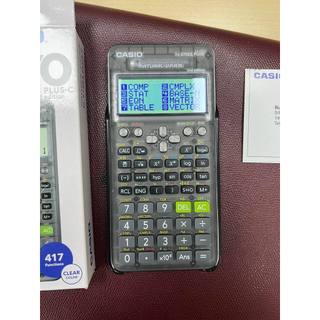 Casio Fx570es plus 2nd Ed in TRANSPARENT casing Scientific Calculator w ...