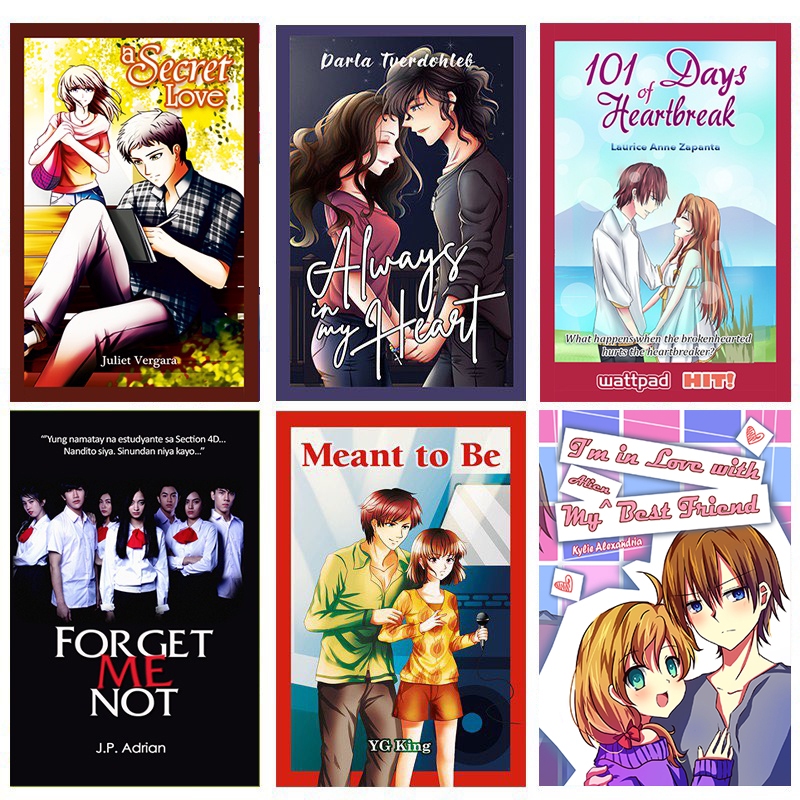 Bundle of 6 Tagalog Fiction Books | Shopee Philippines