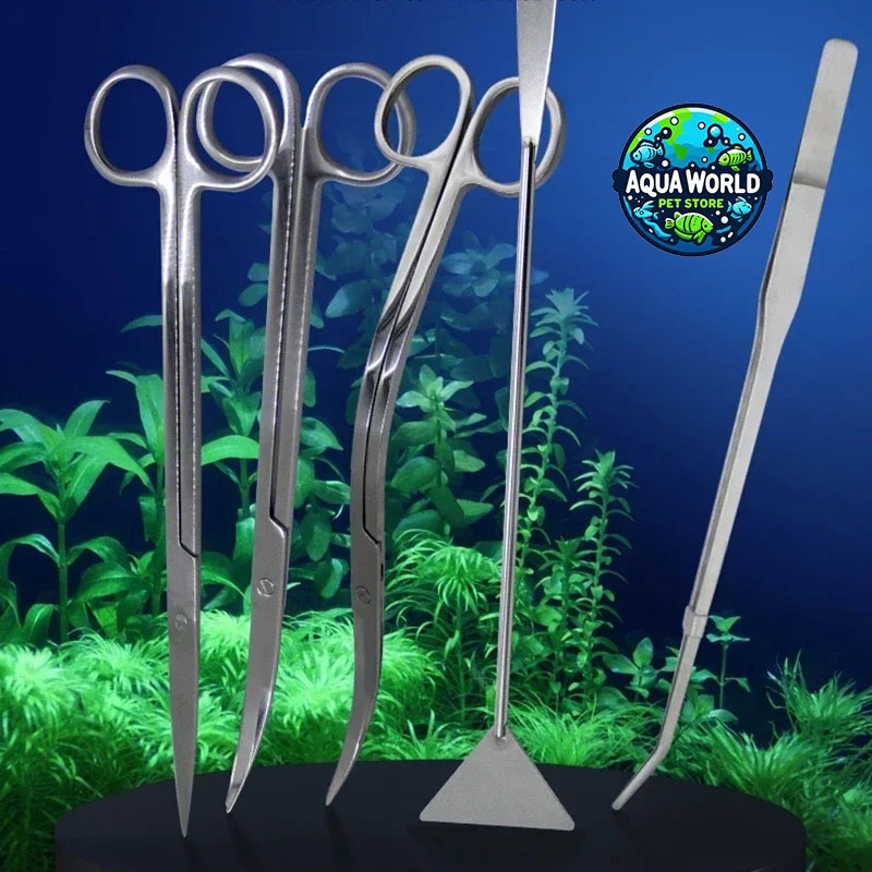 Aquarium Plants Tools Tools Aquarium Scissor Tweezers Tool Aquatic for ...