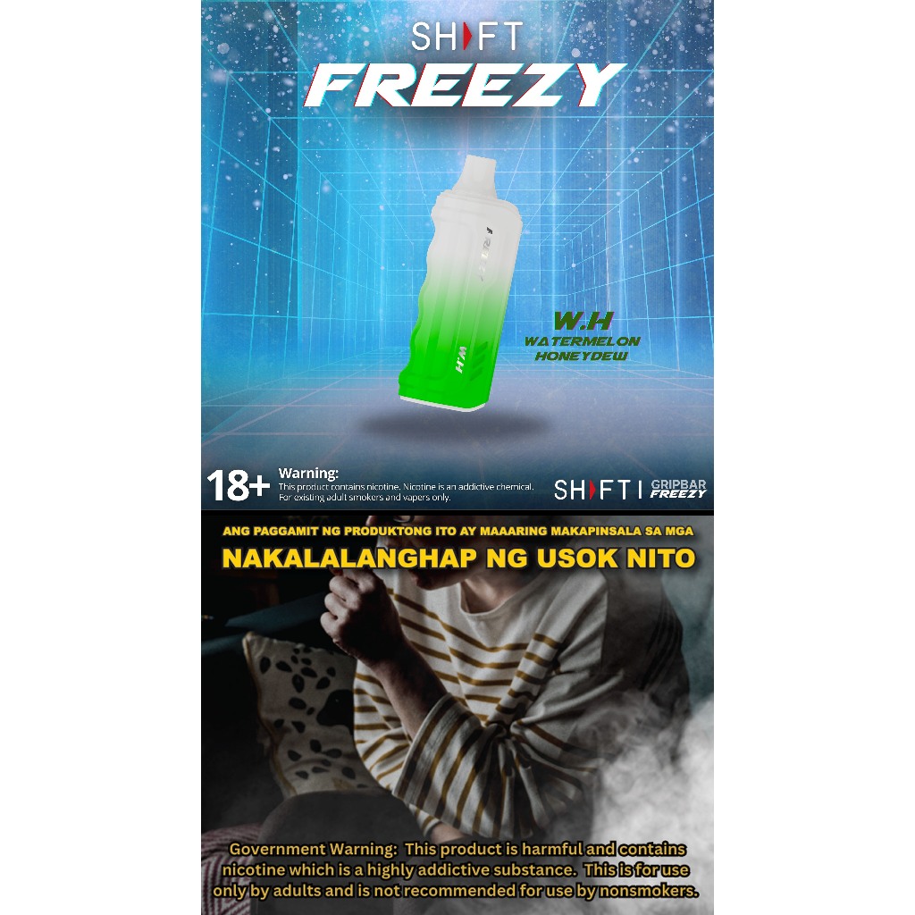 NEW SHFT W.H FREEZY GRIPBAR FROZEN PERFECTION WITH FREE SHFT LANYARD ...
