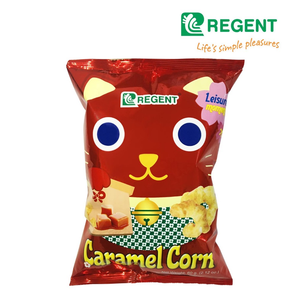 Regent Foods Caramel Corn Snack (Caramel Flavor) | Shopee Philippines
