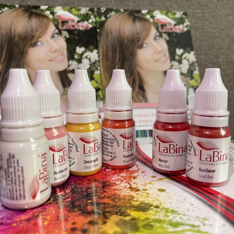 Genuine German LABINA Ink Used In Tattooing | Shopee Philippines