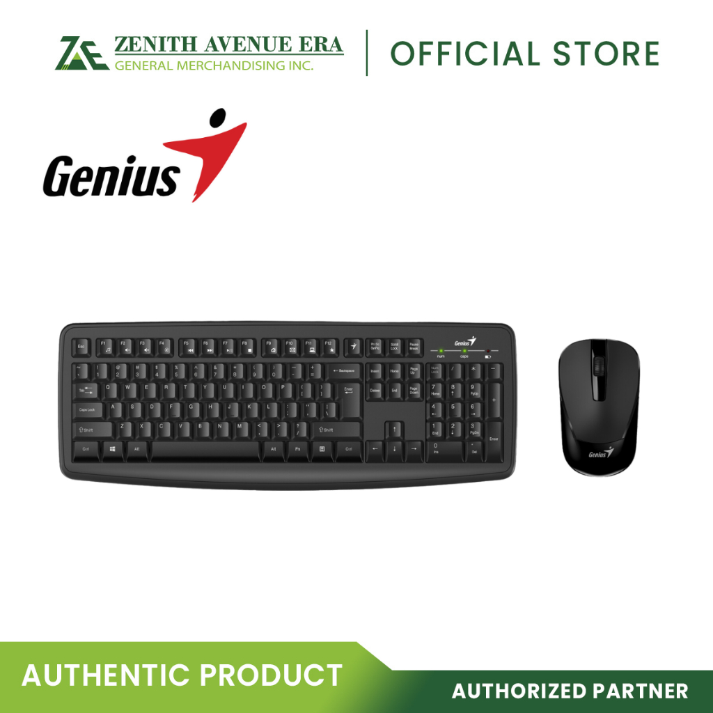 Genius Smart KM-8100 Wireless Multimedia Keyboard and Mouse Combo ...