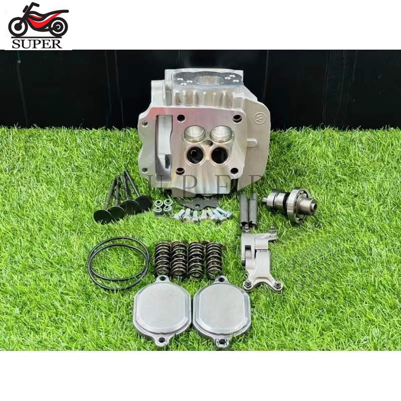 ATAKA Racing Cylinder Head 4V WAVE 125【Conversion Fuel injector】RS 125 ...