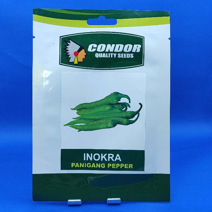 CONDOR INOKRA VARIETY SILI PANIGANG SEEDS OPV (50 GRAMS) | Shopee ...
