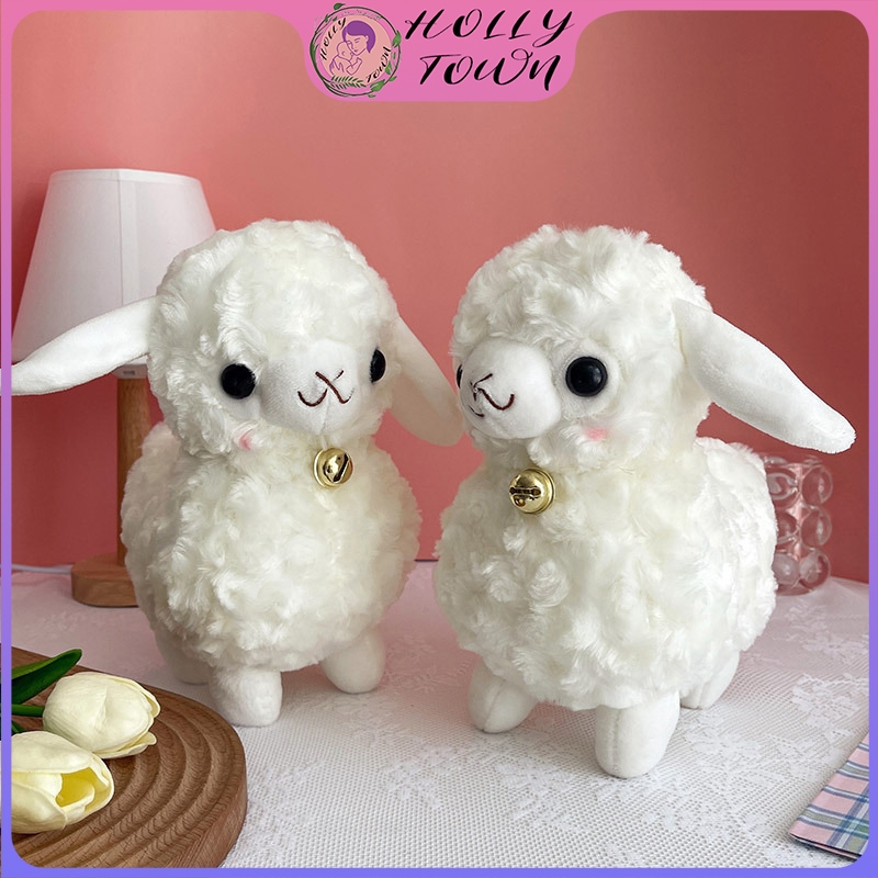 25cm cute White Sheep stuffed toy Plush Doll Toys Home Decoration gift ...