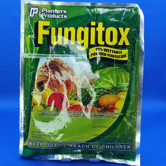 PLANTERS PRODUCTS FUNGITOX 70 WP THIOPHANATE METHYL (100 GRAMS ...
