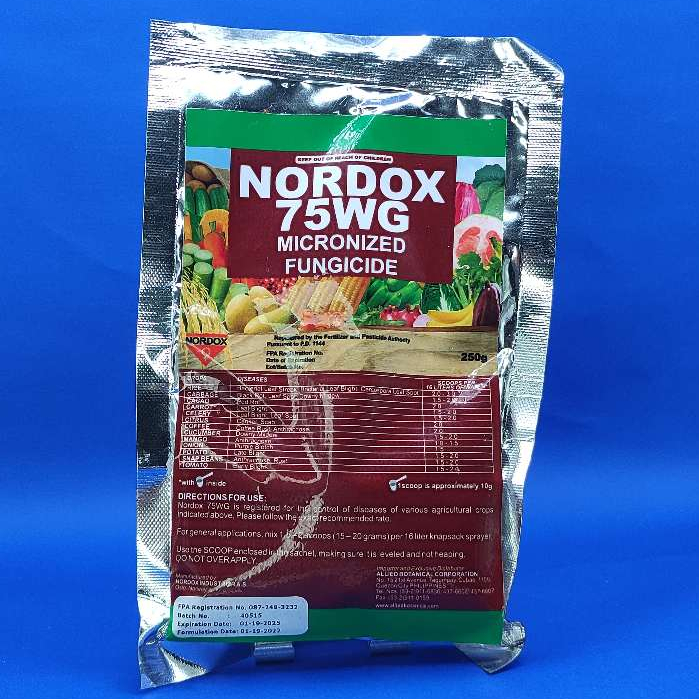 ALLIED BOTANICAL CORP NORDOX 75WG COPPER FOR PLANTS AND ORNAMENTALS ...