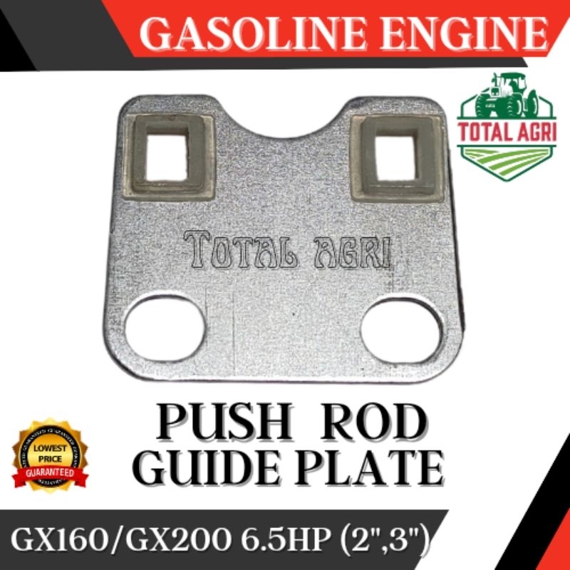 Plate Push Rod Guide GX160 GX200 5.5HP 6.5HP 168F Gasoline Engine 2x2 ...