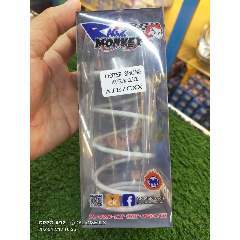 RACING MONKEY CENTER SPRING 1000/1200RPM FOR HONDA CLICK | Shopee ...
