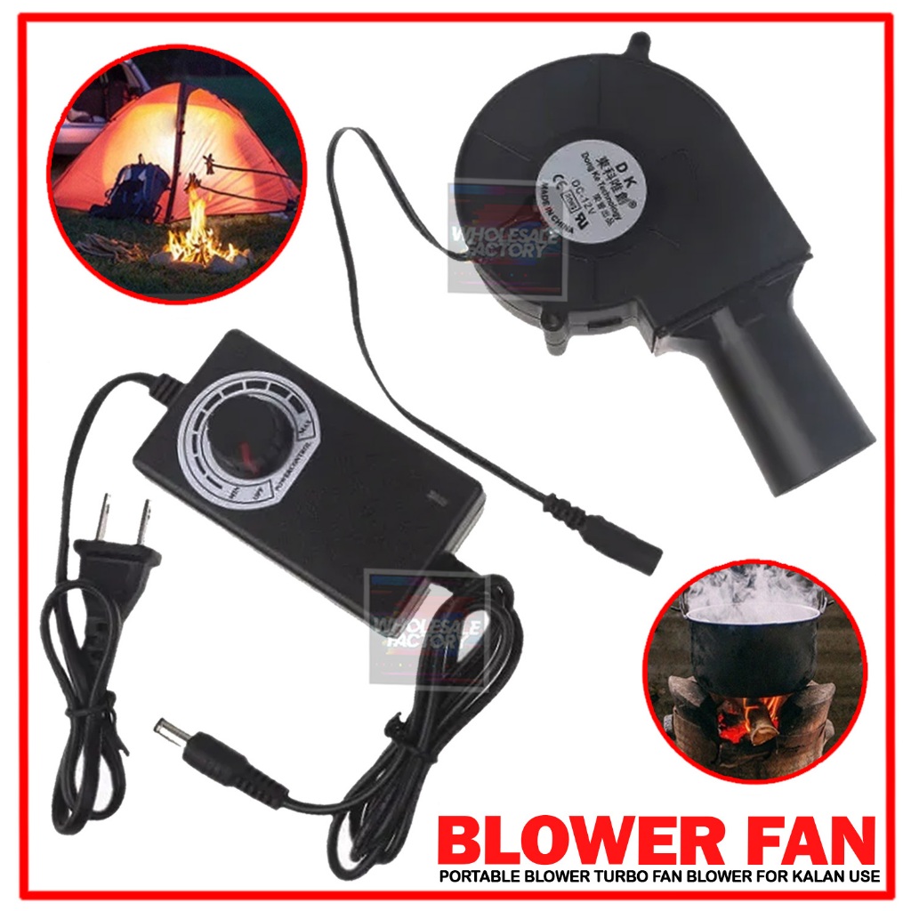 Portable Blower Fan for Kalan DC 12V BBQ Blower Fan Blower Machine ...