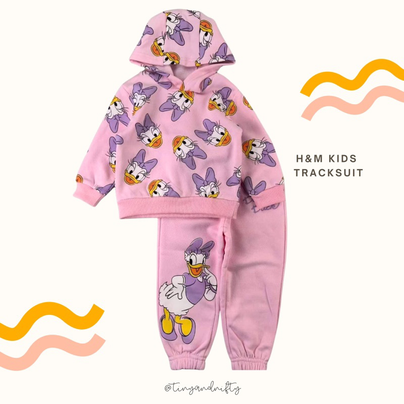 T&N Daisy Duck Premium Tracksuit | Shopee Philippines