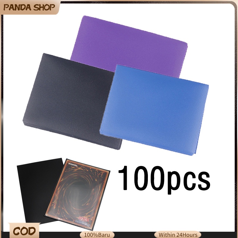 100Pcs 66x91mm Matte TCG Card Sleeves Waterproof Yugioh Card Sleeves ...