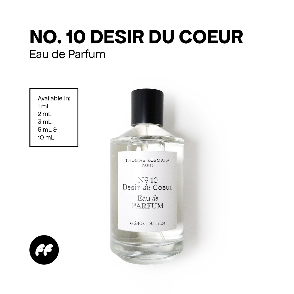 Thomas Kosmala No. 10 Desir du Coeur Eau de Parfum (TK10 EDP) (Decant ...