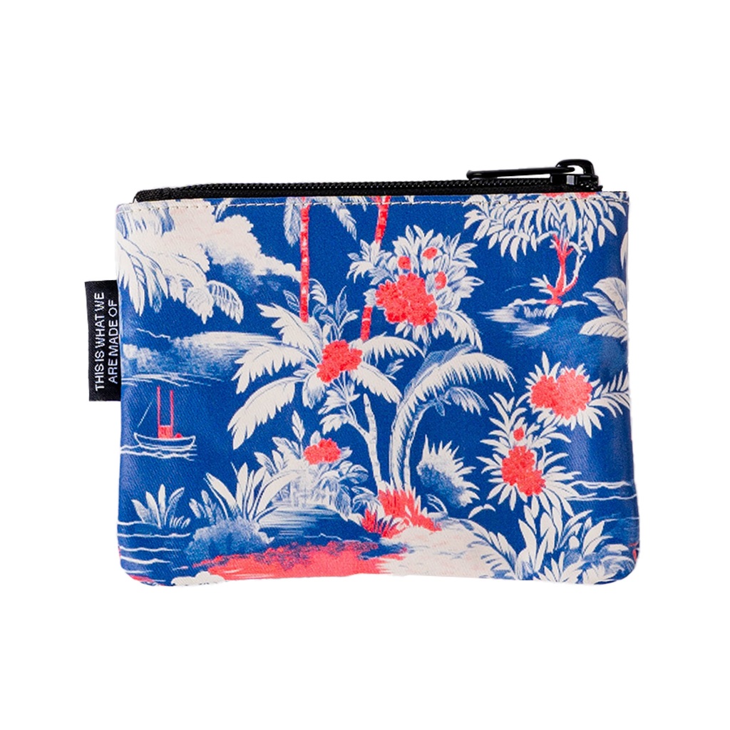 TEAM MANILA TROPICAL POUCH BLUE | Shopee Philippines
