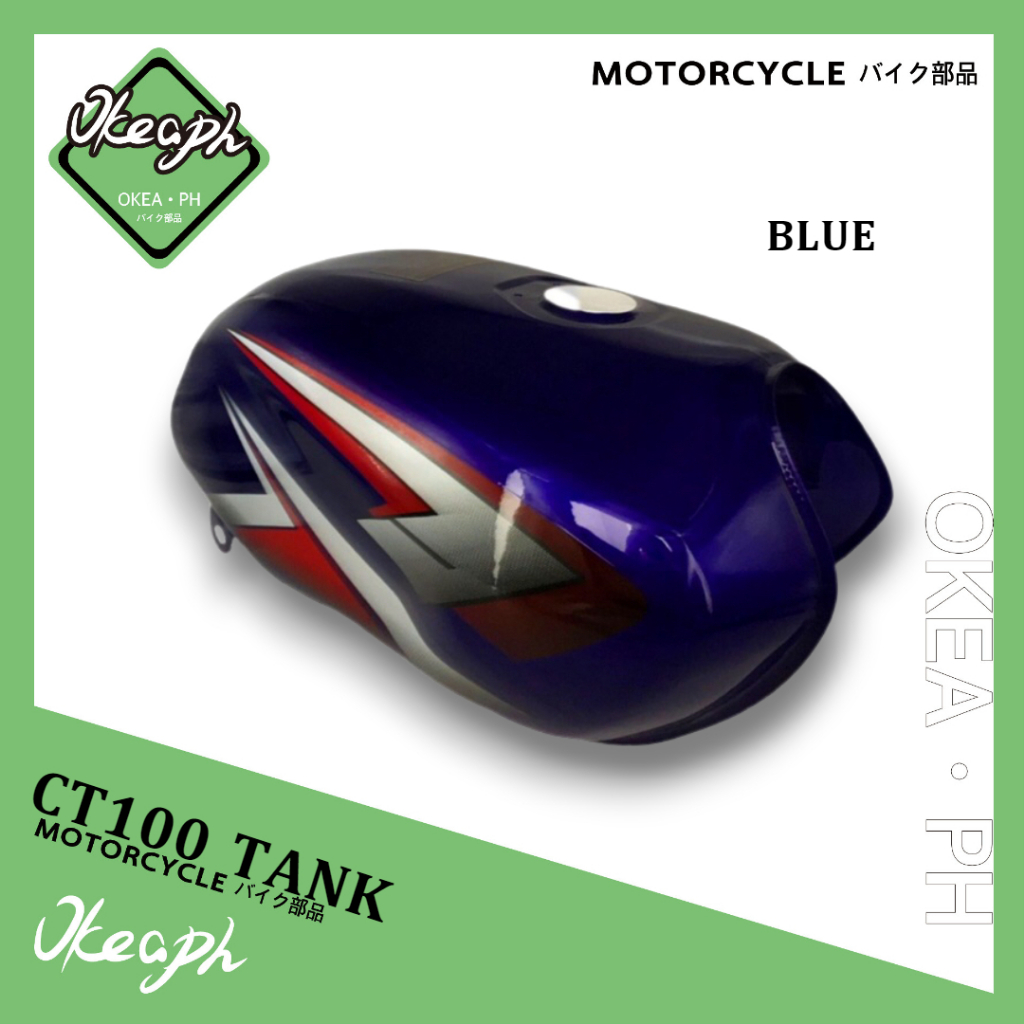 Motorcycle FUEL TANK GAS TANK CT100/Bajaj | Shopee Philippines