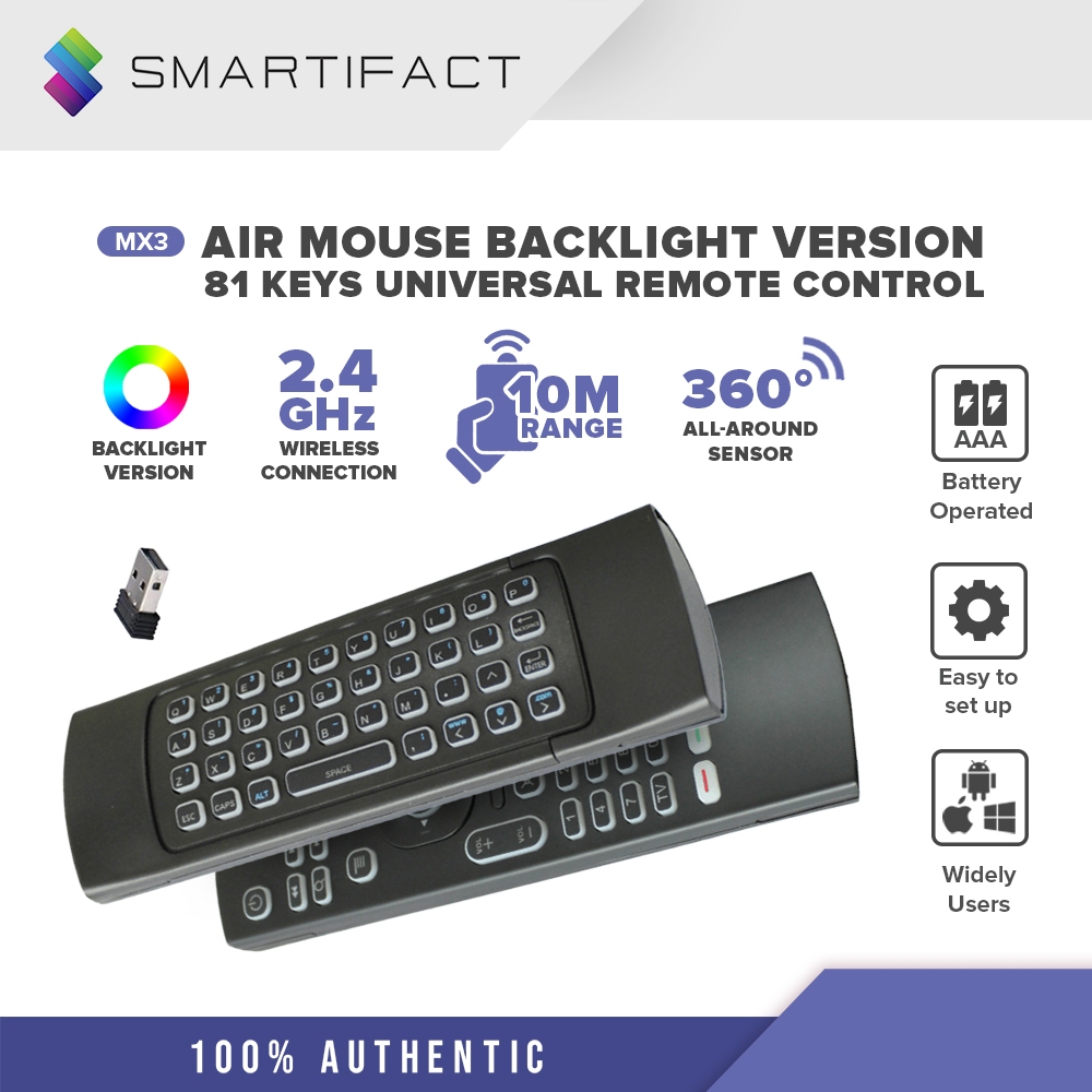 Smartifact MXQ Pro TV98ATV Ultra HD 4K Smart TV Box Support Quad Core ...