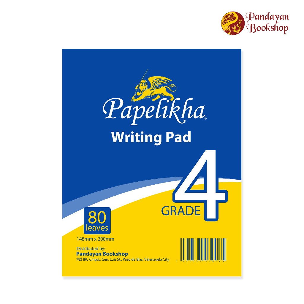 Papelikha Grade 4 Writing Pad 80 Leaves | Shopee Philippines