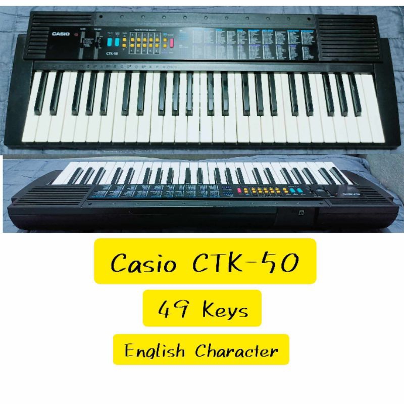 Casio CTK-50 (49 Keys) | Shopee Philippines