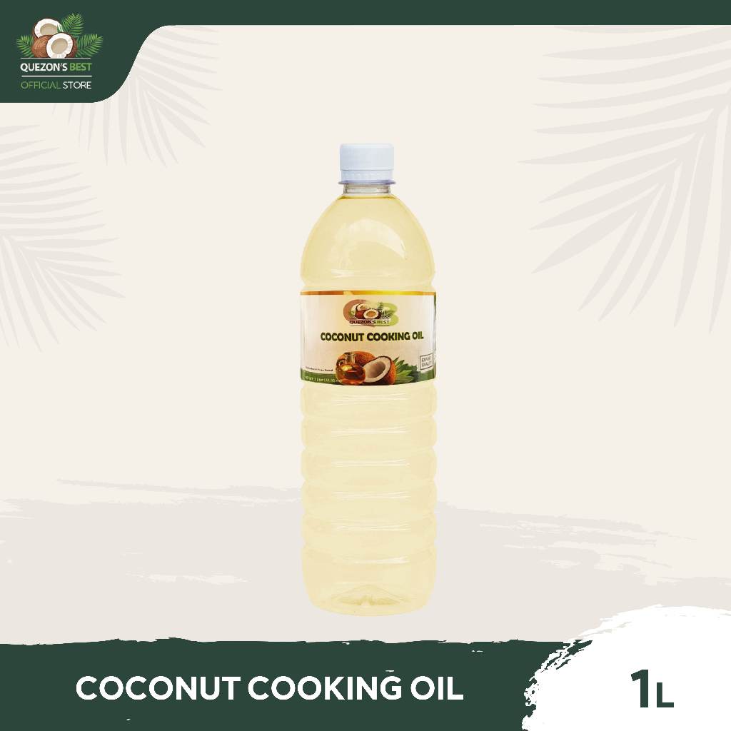 Quezon's Best Coconut Cooking Oil 1L | Shopee Philippines