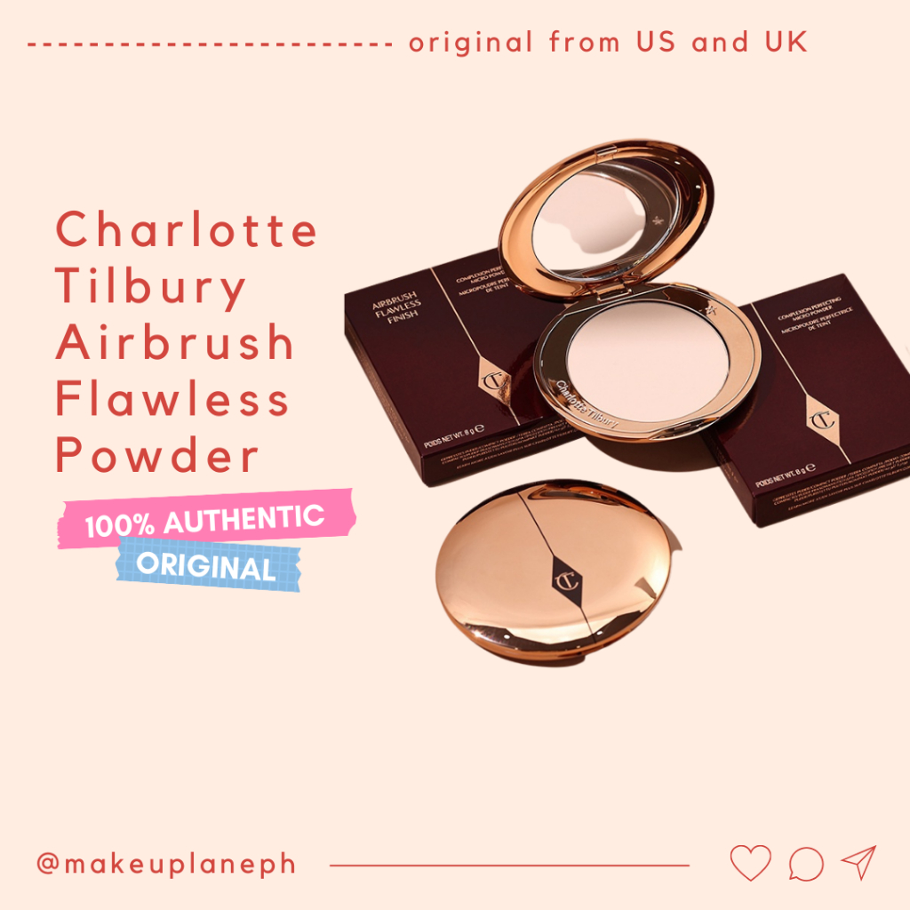Charlotte Tilbury Airbrush Flawless Finish Setting Powder | Shopee ...