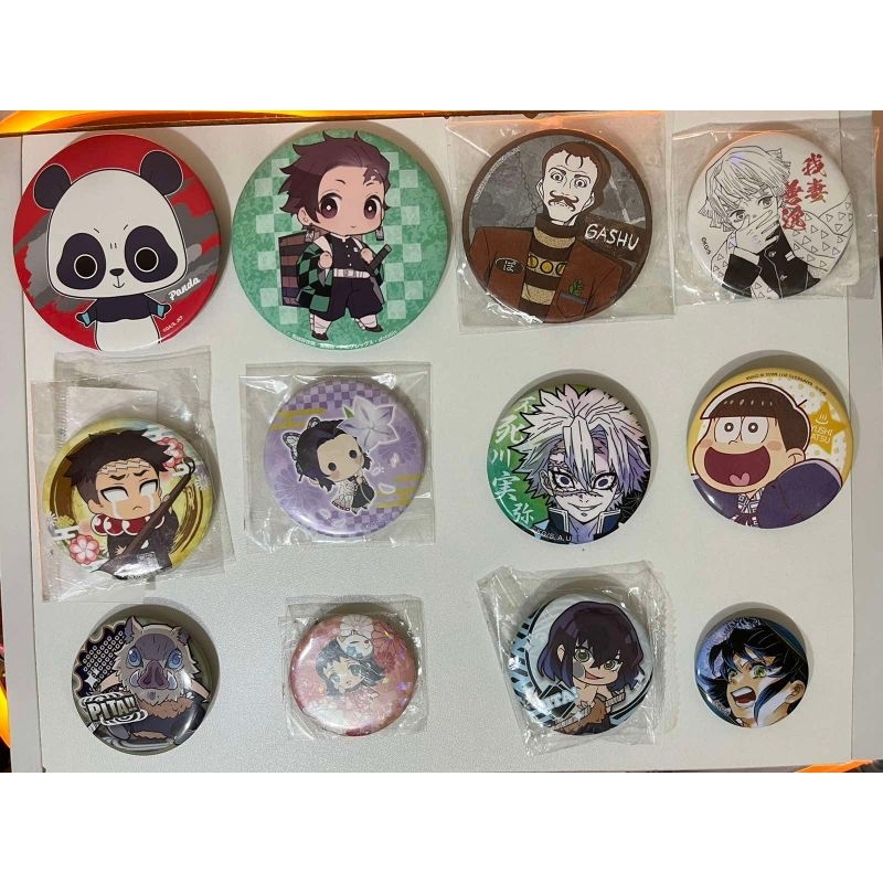 Demon Slayer/Assorted Pins | Shopee Philippines
