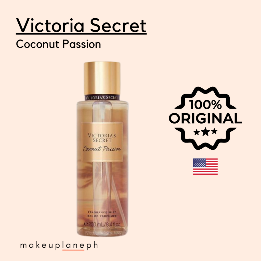 Victorias Secret Coconut Passion Fragrance Mist 250 Ml Shopee